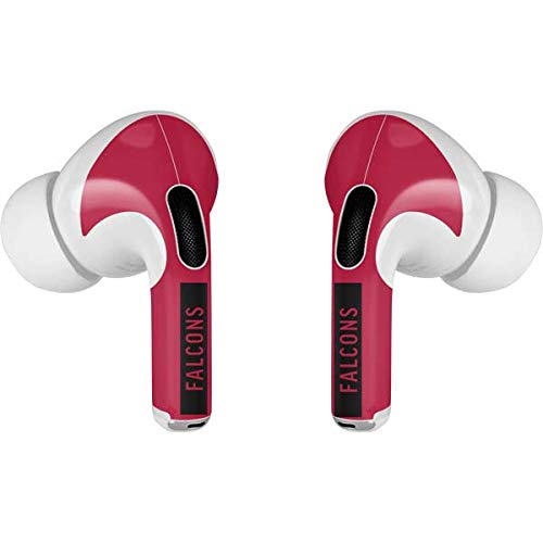 Skinit Decal Audio Skin Compatible with Apple AirPods Pro - Officially Licensed NFL Atlanta Falcons Red Performance Series Design