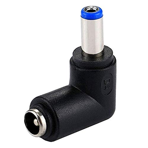 DC 5.5mm x 2.1mm Extension Adapter, VONOTO 4 Pack DC Male to Female Adapter 90 Degree DC 5.5mm x 2.1mm DC Converter,90 Degree Angle Elbow
