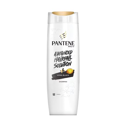 Pantene Advanced Hair Fall Solution Long Black Shampoo, 180 ml