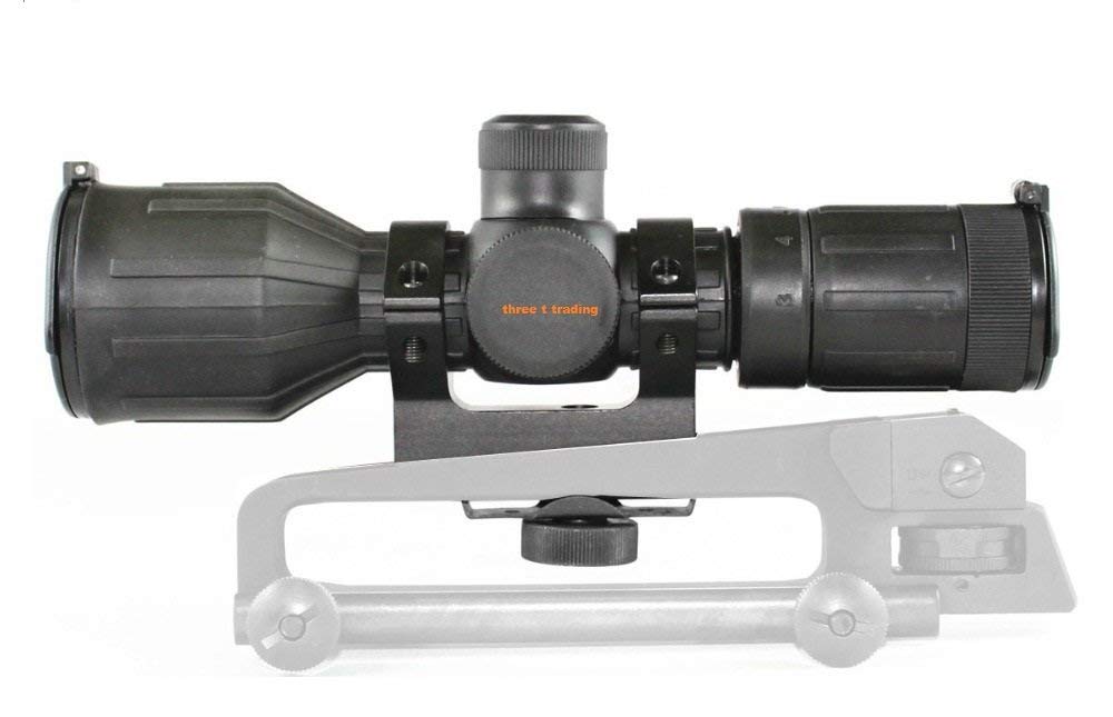 360 Tactical 3-9X40 1" Rubber Coated Heavy Duty Scope RED Green MIL-DOT Hunting Shooting Scope with Mount