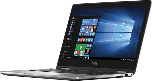 DELL Flagship Inspiron 2-in-1 13.3 inches Touch-Screen Laptop - Intel Core i5 -7200U - 8GB Memory - 256GB Solid State Drive - Gray (Renewed)