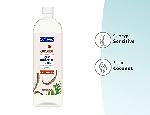 Softsoap Hand Soap Refill, Gently Coconut - 32 Fl. Oz