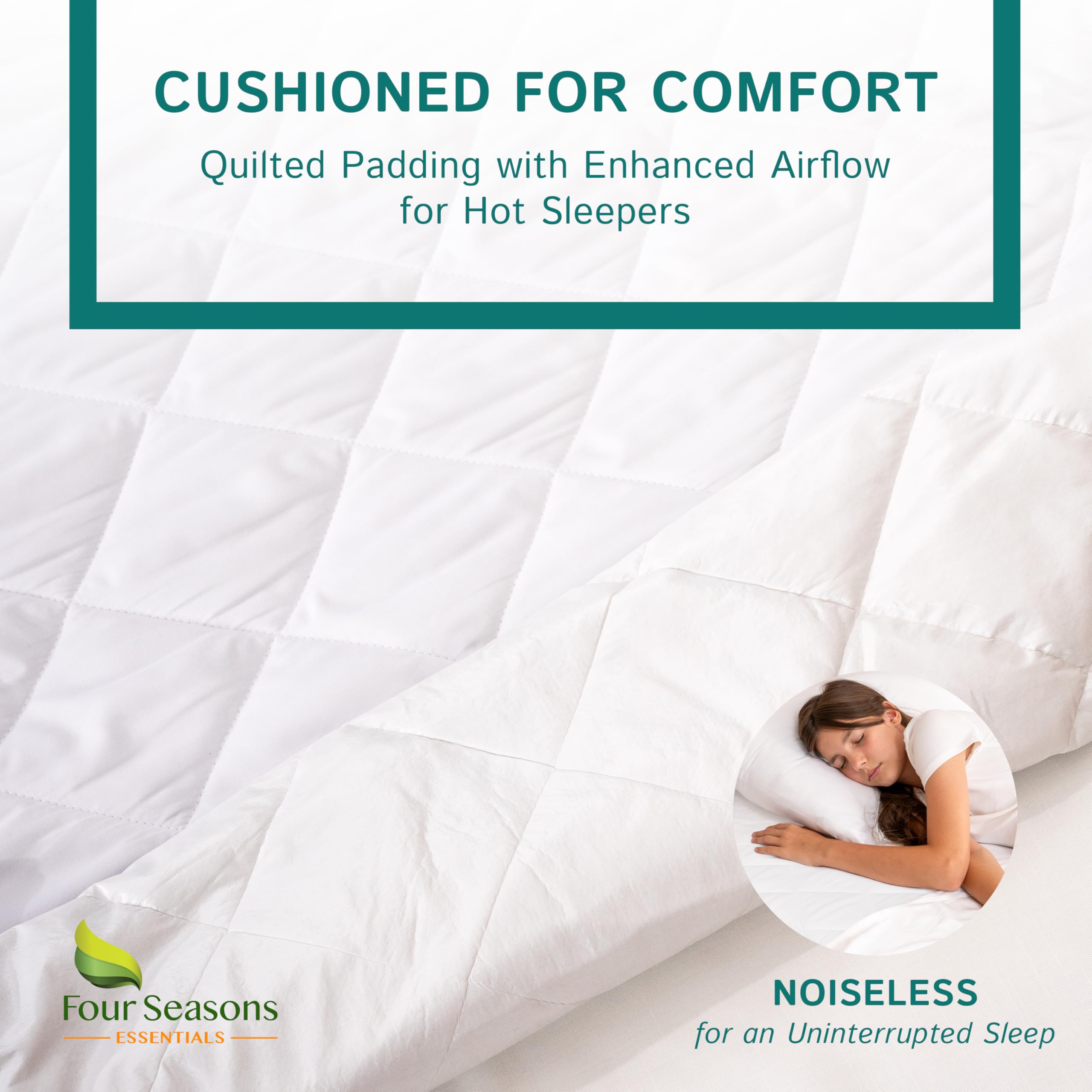 RV Bunk Size Waterproof Mattress Pad - Fitted Mattress Protector with Quilted Pillow Top Mattress Topper - Premium Quality Hypoallergenic Mattress Cover (30βx75β)
