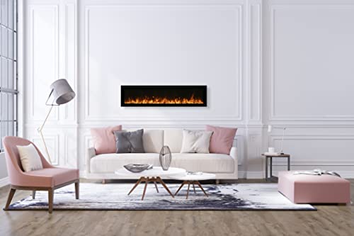 Amantii Symmetry Slim Smart 50" Electric Fireplace