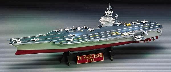 Academy 1/800 AC14213 CVN โ 68 USS Nimitz