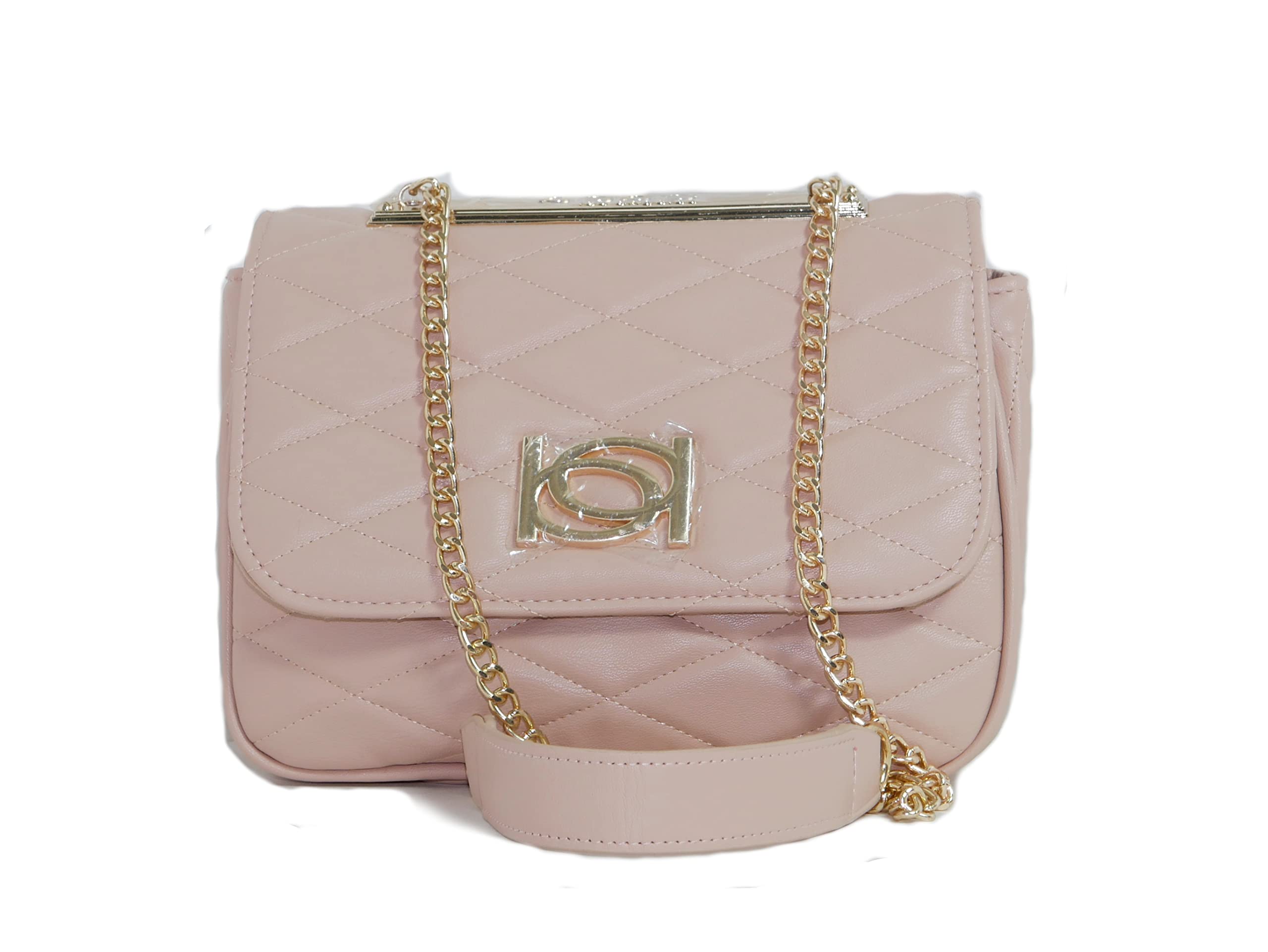 Abigail Smooth Flap Shoulder Bag Blush / One Size