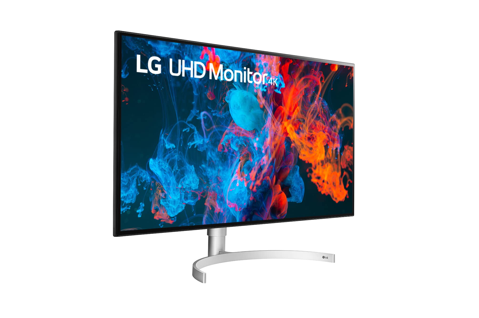 LG 32UL950-W Monitor Piatto per PC 80 cm (31.5") 4K Ultra HD LED Opaco Argento, Bianco