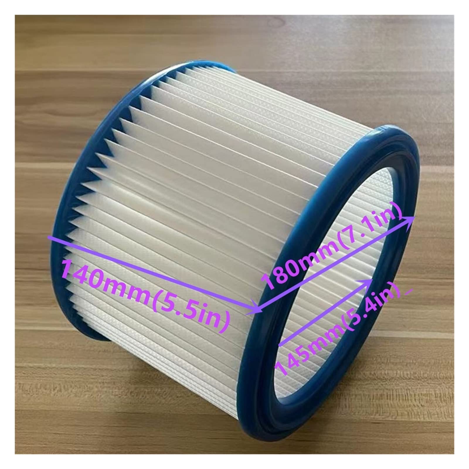CobydA 1 Pack Cartridge Vacuum HEPA Filter 47097035900 γ Compatible for Stihl SE 62, SE 62 E Wet/Dry Vacuum Cleaner Parts