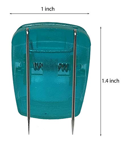 Tetra-Teknica (12 Pack) CWC1052 Cubicle Fabric Partition Panel Clips, Assorted Color