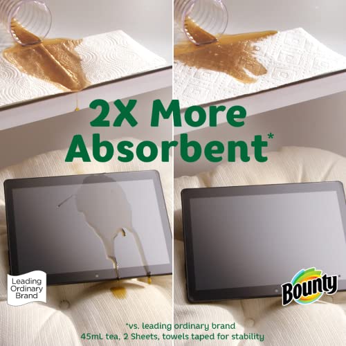 Bounty Select-A-Size Paper Towels, White, 8 Double Plus Rolls = 20 Regular Rolls
