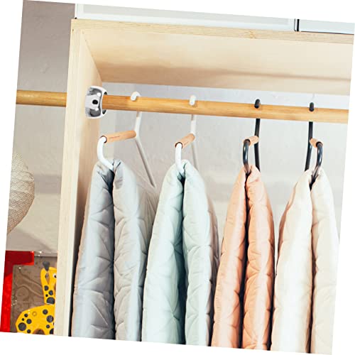 Alipis 40 Pcs Heavy Duty Brackets Heavy Duty Shower Curtain Rod Shower Curtain Holder Socket Holder Closet Rods Shower Curtain Rod Holder Shower Rod Holders for Wall Rod Bracket Silver