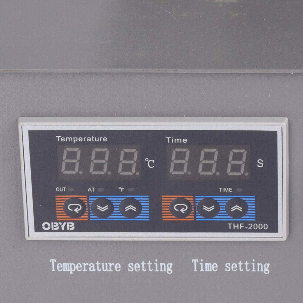 KOUGER De-ntal Flexible Denture Machine 110V 400W Lab Equipment Electric Hydraulic Press Dentistry Invisible Injection Molding Machine