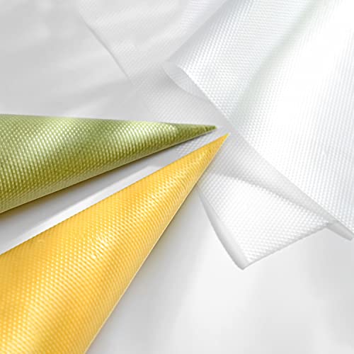 Keenpioneer Disposable Decorating & Pastry Bags 10" Pack of 100 (10", Clear)