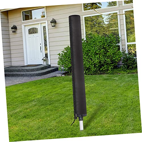 Alipis Clothes Drying Rack Cover Zipper Foldable Drying Rack Outdoor Drying Rack Laundry Racks for Drying Clothes Laundry Drying Rack Rotary Washing Line Cover Umbrella Cover