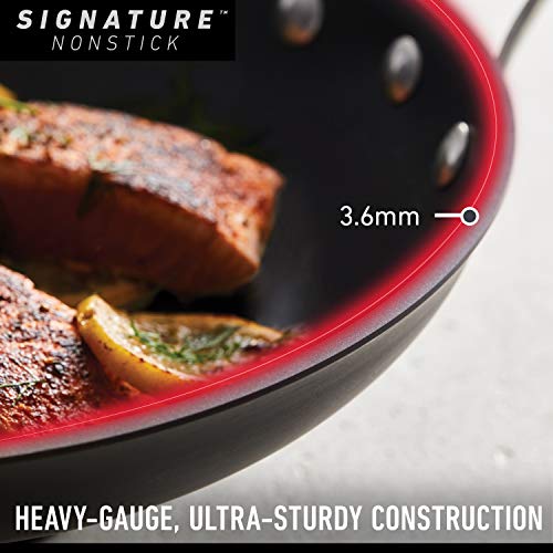 Calphalon Nonstick Frying Pan with Stay-Cool Handles, Dishwasher and Metal Utensil Safe, PFOA-Free, 10-Inch, Black