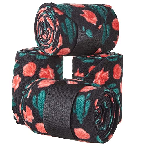 Mustang Manufacturing Company Cactus Rose 4 Pack Polo Wraps