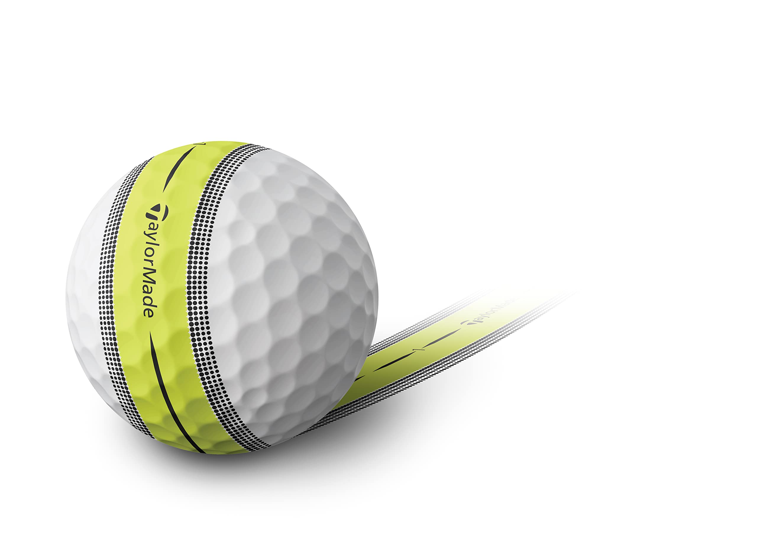 TaylorMade Unisex's Tour Response Stripe Golf Ball, One Size
