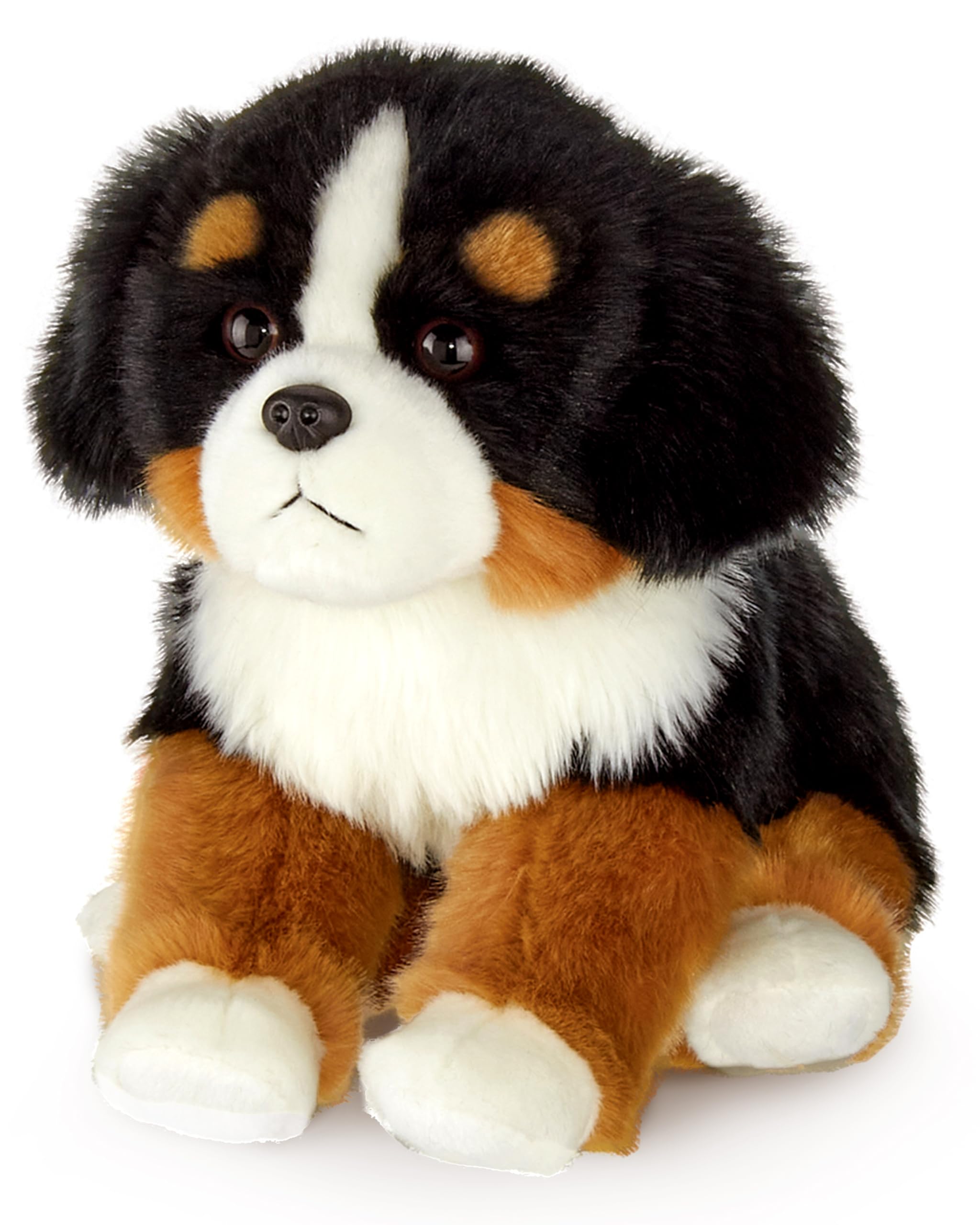 Bearington Bernie The Bernese Mountain Dog Stuffed Animal, 13 Inch Puppy Stuffed Animal