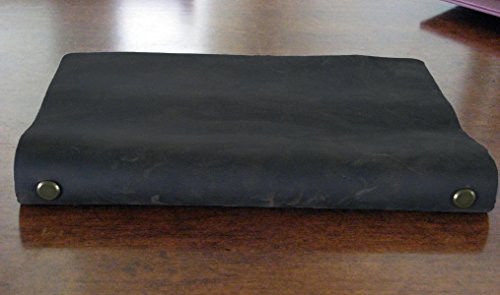 Ditac Size A5 Genuine Leather Journal, 9.6 X 6.8 Inch, A Handmade Leather Refillable Binder Executive Business Journal, Made of All Natural Thick Leather (Thick Leather)