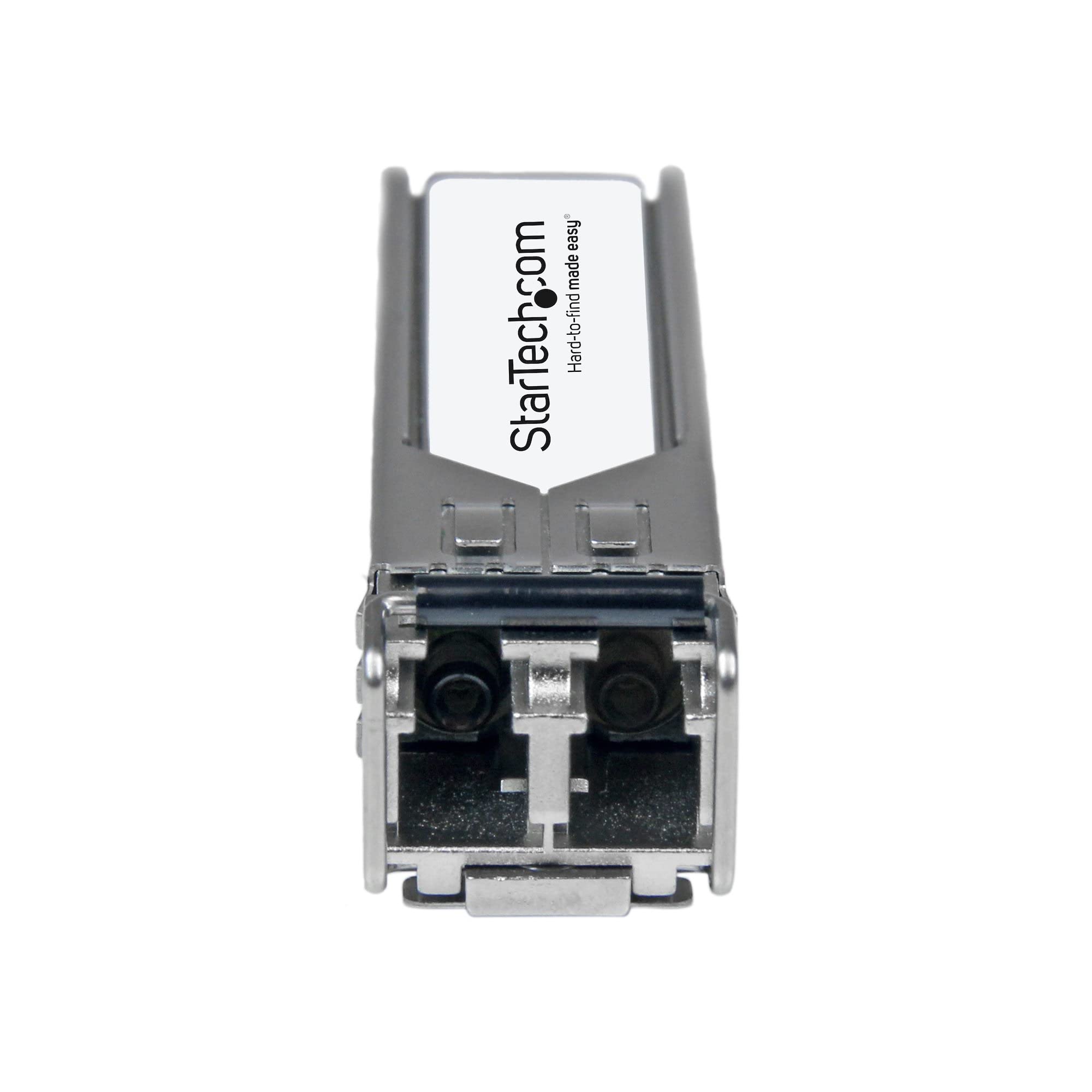 StarTech.com Brocade 10G-SFPP-SR Compatible SFP+ Module - 10GBASE-SR - 10GbE Multimode Fiber MMF Optic Transceiver - 10GE Gigabit Ethernet SFP+ - LC 200m - 850nm - DDM (10G-SFPP-SR-ST)