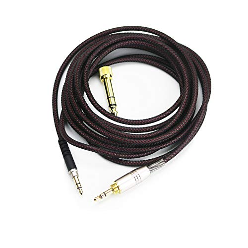 NewFantasia Replacement Audio Upgrade Cable Compatible with Audio-Technica ATH-M50xBT, ATH-AR3BTBK, ATH-SR50BT, ATH-ANC9, ATH-ANC7B, ATH-SR5BTBK, ATH-S700BT Headphones 3meters/9.9ft