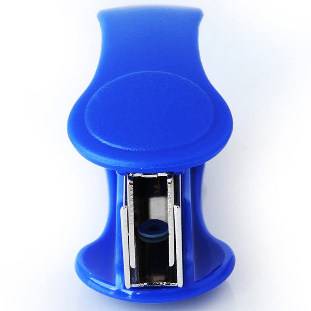 3 Pcs Staple Remover Safety Staple Remover Tool Staple Remover with Steel Jaw for Daily Use in The Office and at Home Ergonomic Shape Stapler Remover Tool - Random Black/Blue/White
