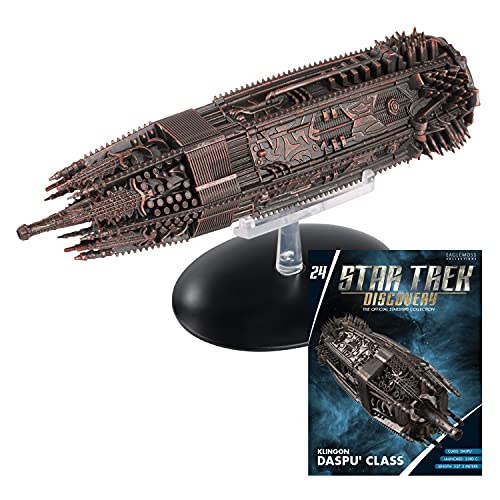 Star Trek The Official Discovery Starships Collection | Klingon Daspu' Class with Magazine Issue 24 by Eaglemoss Hero Collector