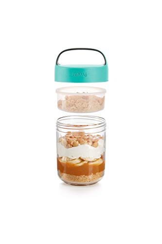 Lekue Food Storage Container, One Size, Turquoise
