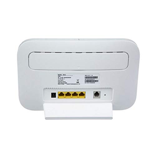 Huawei B612s-51d Home Router GSM Unlocked 4G LTE CPE 300 Mbps Mobile Wi-Fi + 4 RJ45 (4G LTE in USA Latin & Caribbean Bands) Up to 32 Users