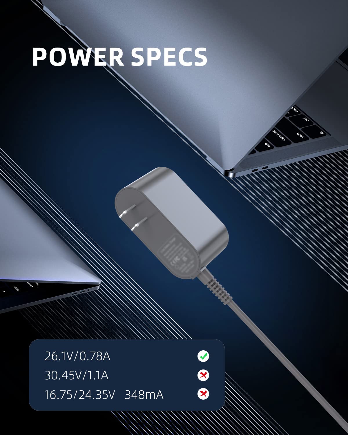 26.1V Charger Fit for V6 V7 V8 Charger