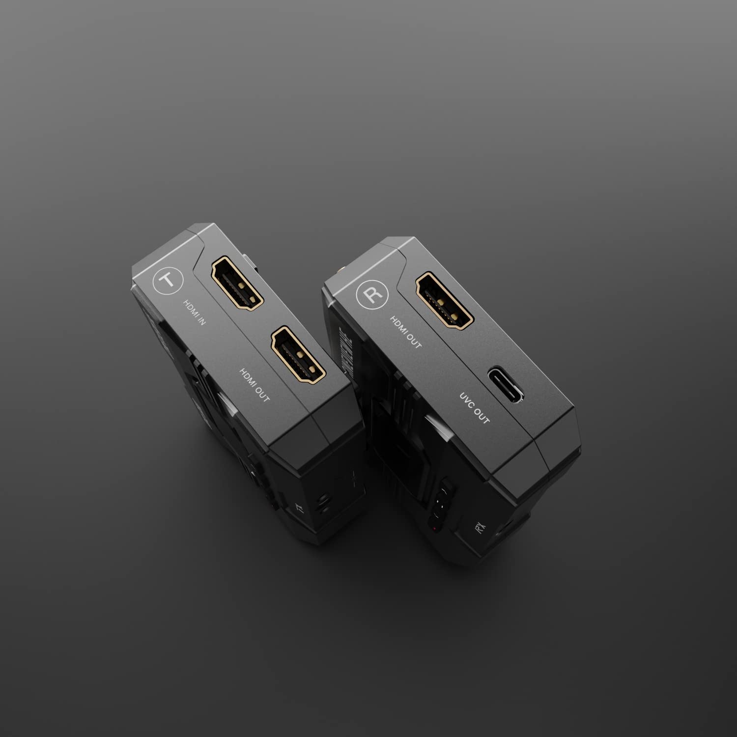 Accsoon CineView HE Wireless HDMI Transmitter & Receiver - HDMI Loop Out and USB UVC Out for Live Streaming and Remote Production - Compatible with OBS and Zoom