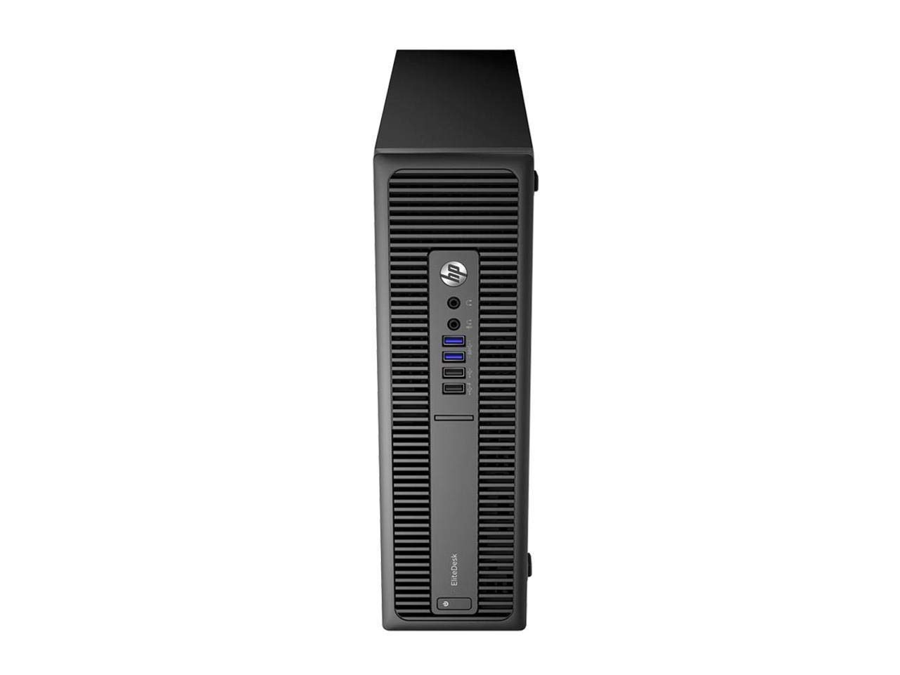 HP ProDesk 600 G1 SFF Dual SSDs Slim Desktop Computer (Intel i5-4430 up to 3.20 GHz/16GB RAM/120GB SSD+240GB SSD+2TB HDD/1GB Dedicated Graphics Card/WiFi & Bluetooth/Windows 10 pro 64 bit) (Renewed)