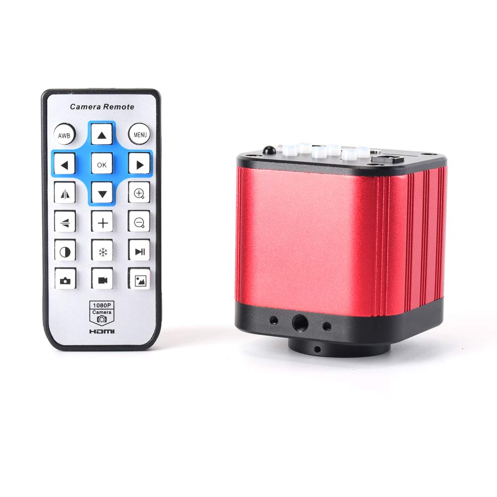 HAYEAR UHD 4K 2160P HDMI USB C-Mount Industrial Electronic Digital Video Microscope Camera for PCB Repair Remote Controller