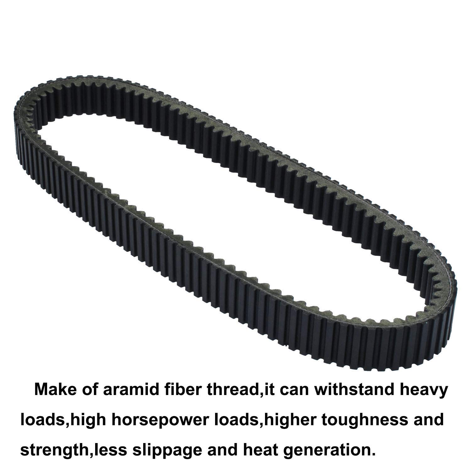 422280652 X3 Belt Compatible with Can Am Maverick X3, X3 MAX, XDS, XRS, MAX, Drive Belt Replacement for ATV CVT, Replace 422280651 417300383