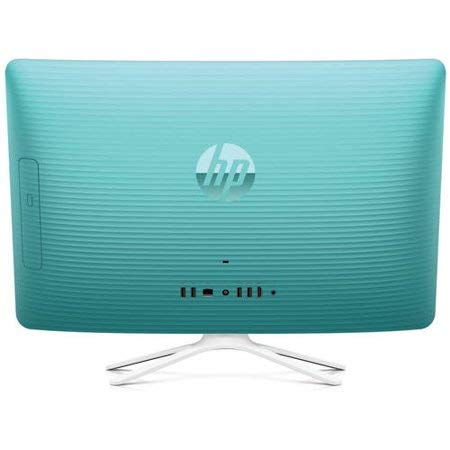 HP 2019 19.5" HD+ Display All-in-One High Performance Desktop PC, Intel Celeron J3060 Dual-Core Processor 4GB RAM 500GB HDD DVD Drive Wired Keyboard + Mouse Windows 10- Dreamy Teal