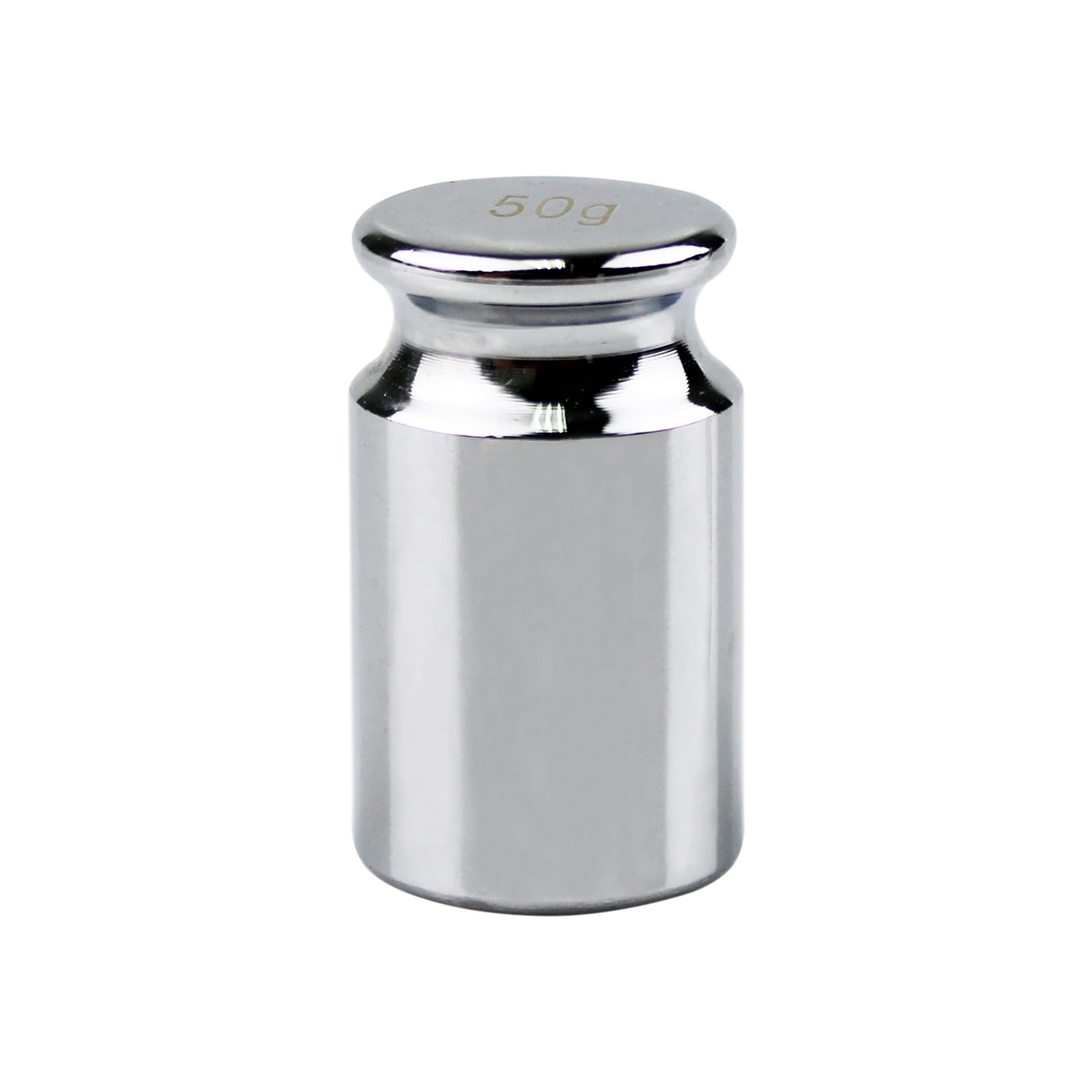 TEXALAN(R) M2 Chrome Scale Calibration Weight for School Lab Factory (50G)