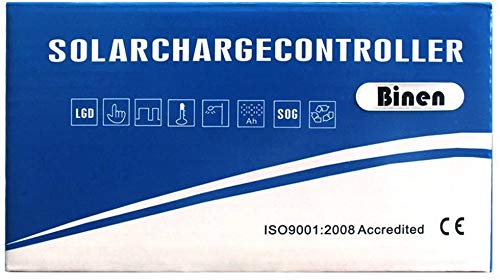 30A Solar Charge Controller 12V/ 24V Solar Panel Charge Controller Dual USB Charge Regulator Intelligent, Adjustable Parameter LCD Display and Timer Setting ON/Off Hours