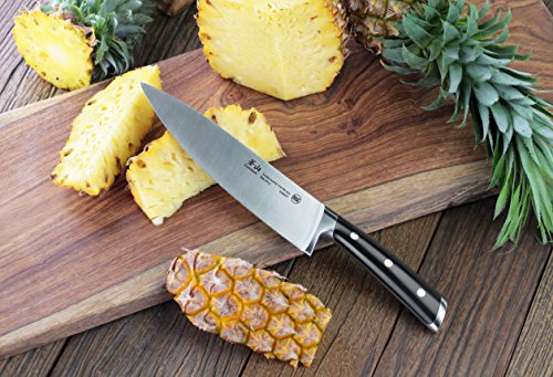 Cangshan TS Series 1020854 Swedish 14C28N Steel Forged 3-Piece Starter Knife Set with Wood Sheaths