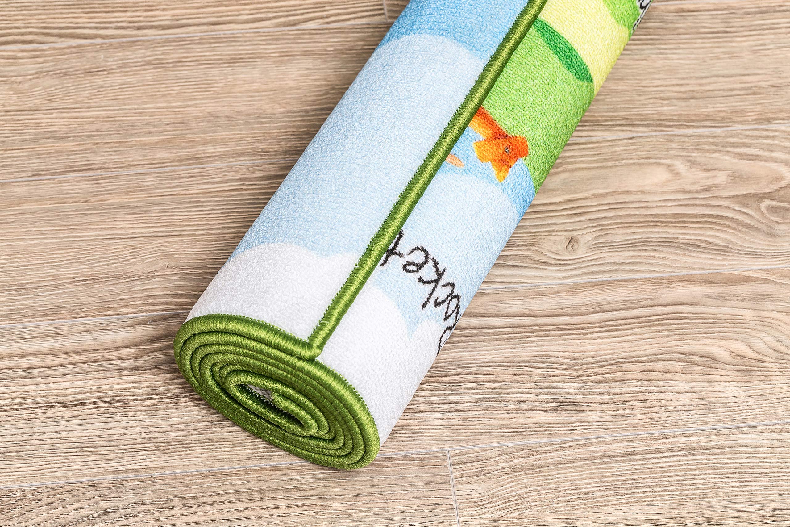 Furnish my Place 764 Transportation Rug | HD Modes of Transportation Children Educational | Classroom | Nursery Room Area Rug | Multicolor (3'3"x6'6")
