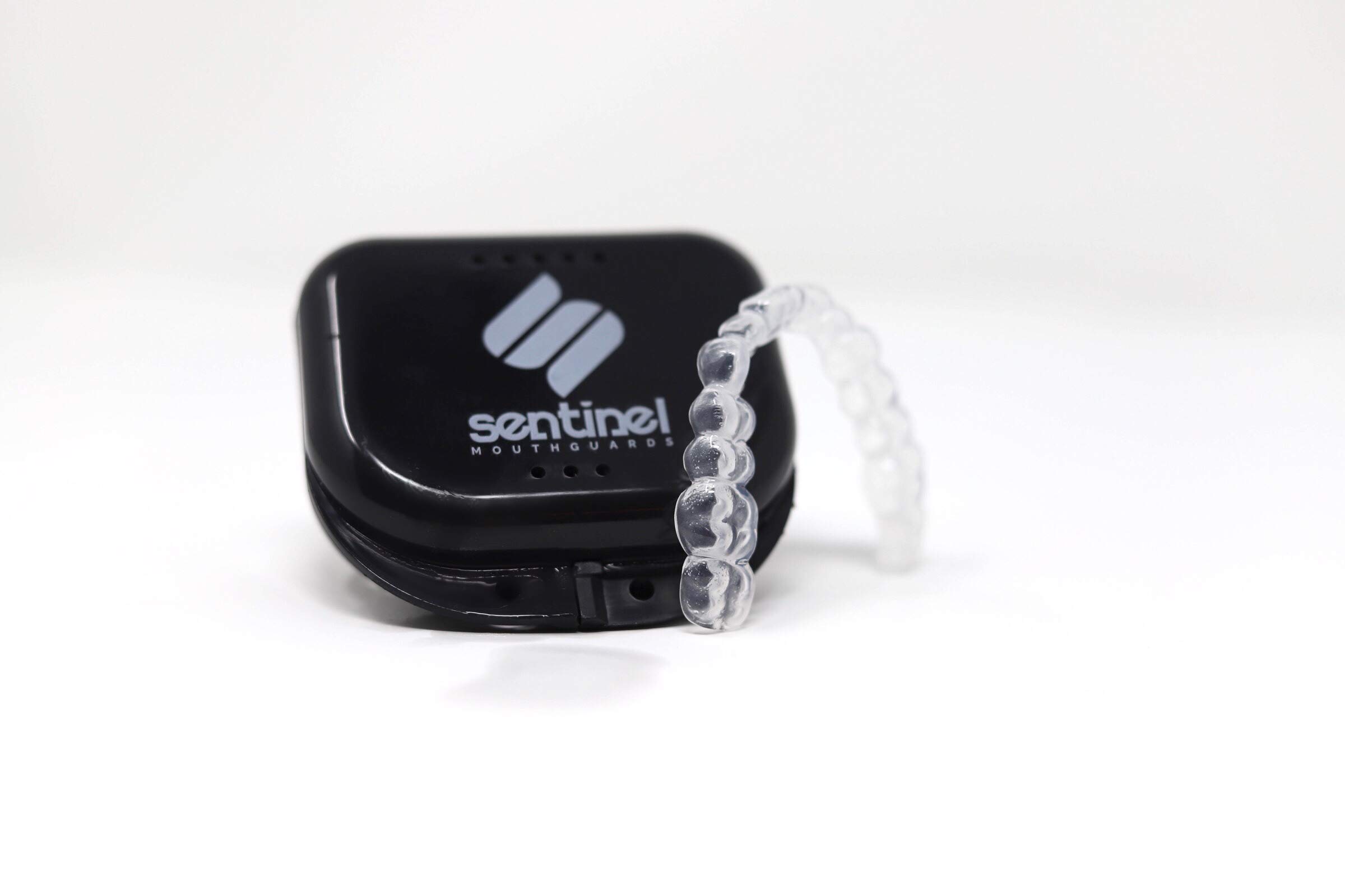 SENTINEL MOUTHGUARDS Custom Night Guard for Lower Teeth | Protects Against Teeth Grinding and Jaw Clenching | Thin, Hard, Non-Flexible, Safest Materials BPA Free | Perfect for Daytime Use