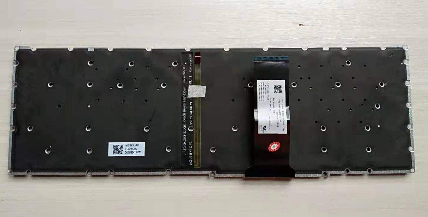 EJTONG New for Acer Nitro 5 AN515-54 AN715-51 AN515-54-71FT AN515-54-72B7 AN515-54-50AF AN515-54-55YM AN515-54-58YY Laptop US Backlit Gaming Keyboard