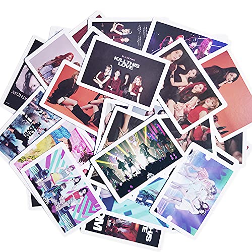 KPOPBP Kpop 54pcs Black Pink LOMO Cards Merchandise Kill This Love Photocard Set Gifts for BLINK Daughter