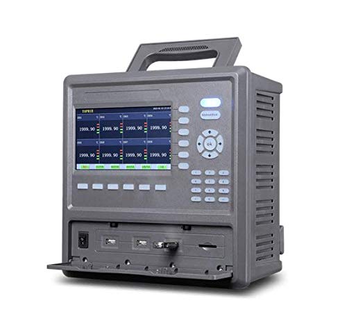 MeterTo 7 inch Color Touch Screen Multi Channel Temperature Recorder TP9000-8 Temperature Data Acquisition 8 Way AC 85VAV~265VAV DC 24VDC±10% Thermocouple K,E,R,B,N,T,E,J,S