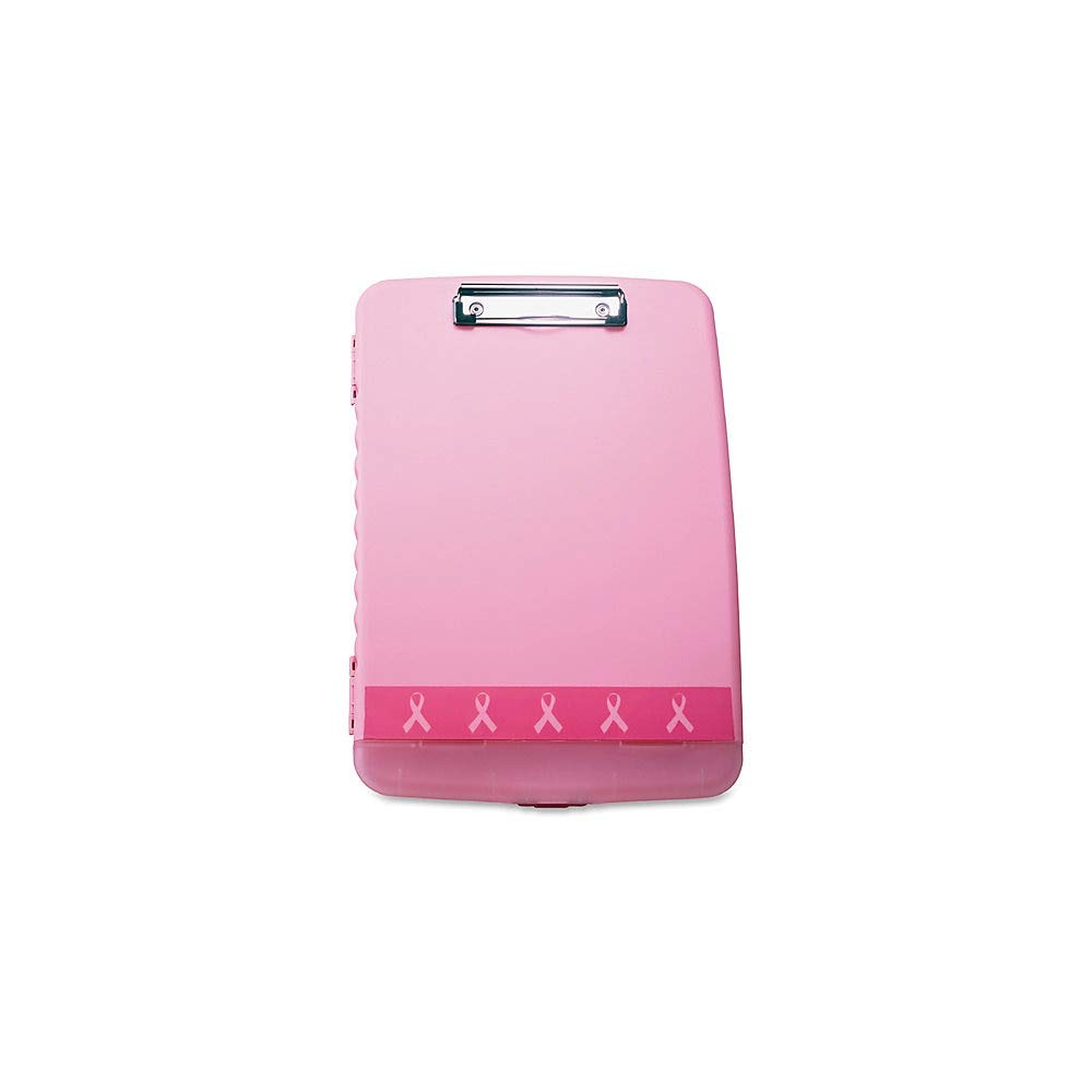 Breast Cancer Awareness BCA Slim Clipboard Storage Box