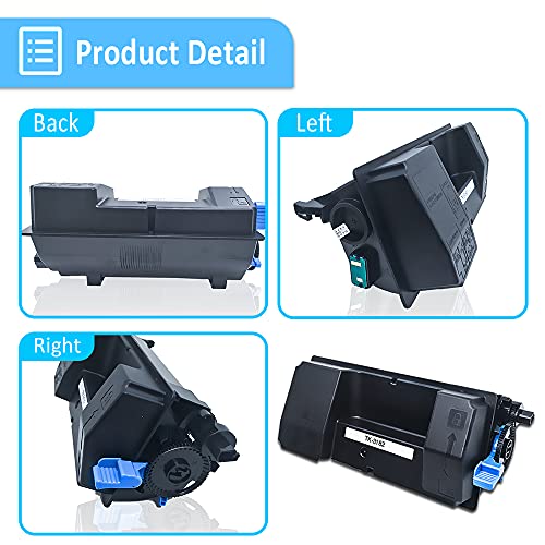 LAIPENG Compatible Toner Cartridge TK-3182 TK3182 TK 3182 1T02T70US0 Black 21000 Page Yield for Kyocera M3655idn P3055dn Laser Printers