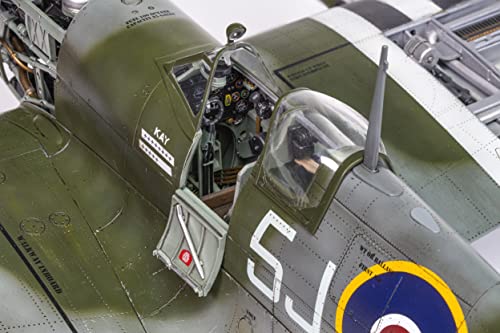 Airfix Supermarine Spitfire MK IXc 1:24 WWII Military Aviation Plastic Model Kit A17001