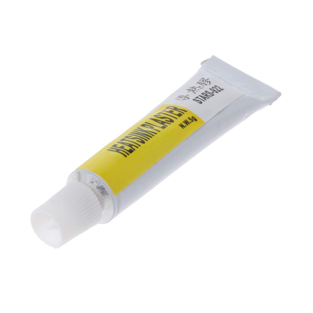 Sara-u 2Pcs Heatsink Plaster Thermal Silicone Adhesive Cooling Paste Strong Adhesive Compound Glue for GPU Chip Radiator Cooling