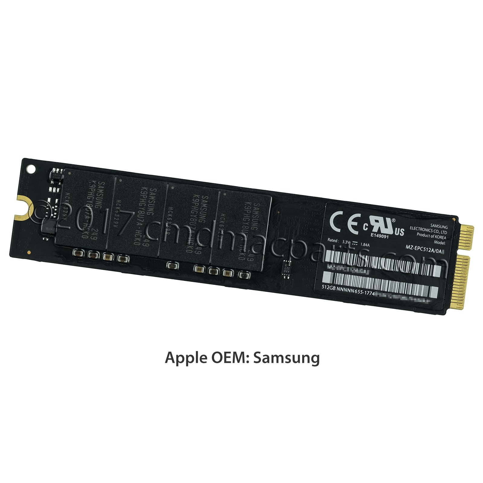 Odyson - 512GB SSD Upgrade Kit Replacement for Apple MacBook Air 11" A1465 & A1466 (Mid 2012)