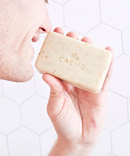Cremo Exfoliating Body Bars Sage & Citrus - A Combination of Lava Rock and Oat Kernel Gently Polishes While Shea Butter Leaves Your Skin Feeling Smooth and Healthy (Pack of 3)