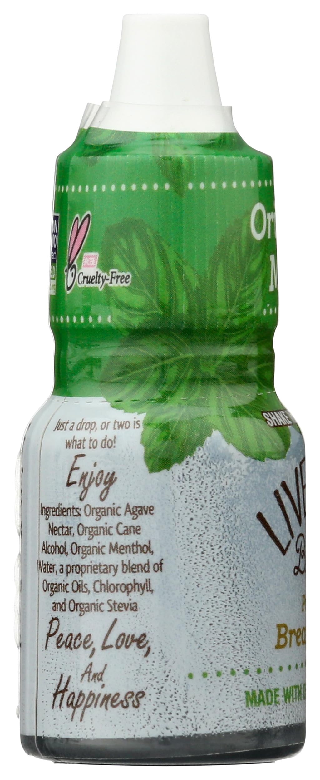 Lively Up Your Breath, Breath Freshener Original Mint Organic, 0.27 Fl Oz
